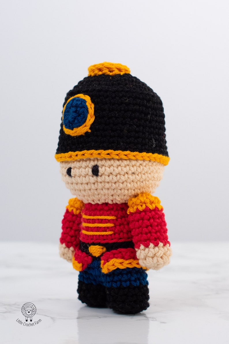 Crochet Nutcracker the Royal Soldier Amigurumi Pattern - Etsy