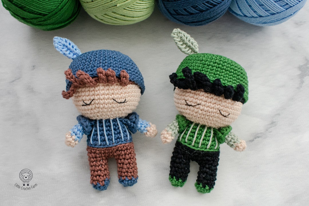 PDF Pattern & Video Tutorial: Mini Romeo Amigurumi Doll Crochet Pattern ...
