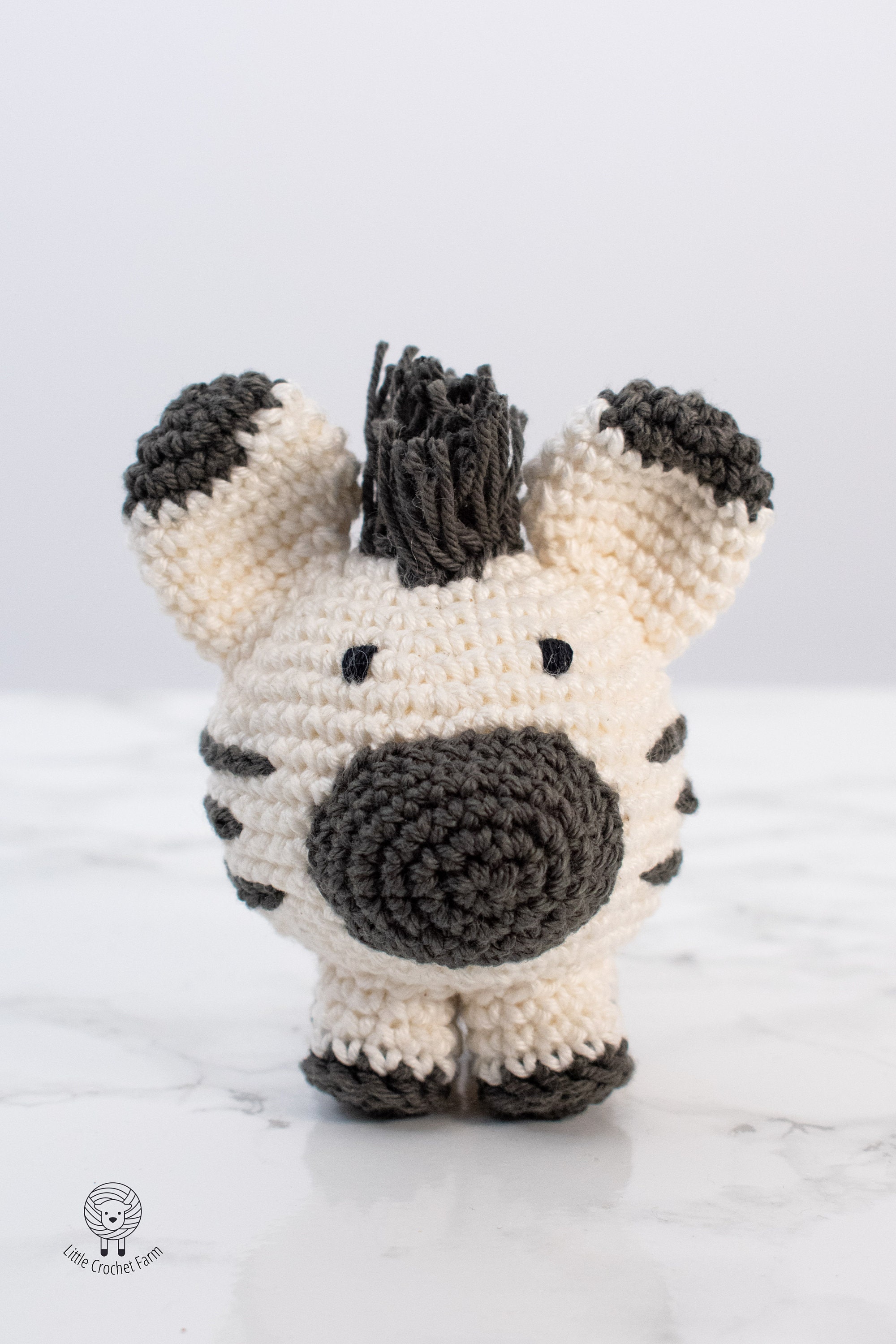 Chubby Zebra Amigurumi Pattern. Mini Zebra Crochet Pattern. - Etsy