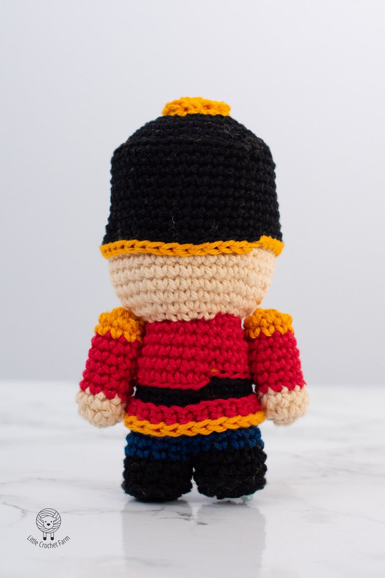 Crochet Nutcracker the Royal Soldier Amigurumi Pattern - Etsy
