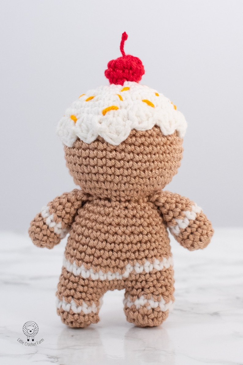 Crochet Gingerbread Man Amigurumi Pattern Gingerbread Man - Etsy