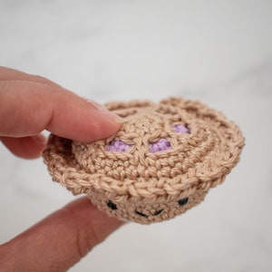 Mini Blueberry Pie Amigurumi Pattern. No Sewing Amigurumi. Blueberry ...