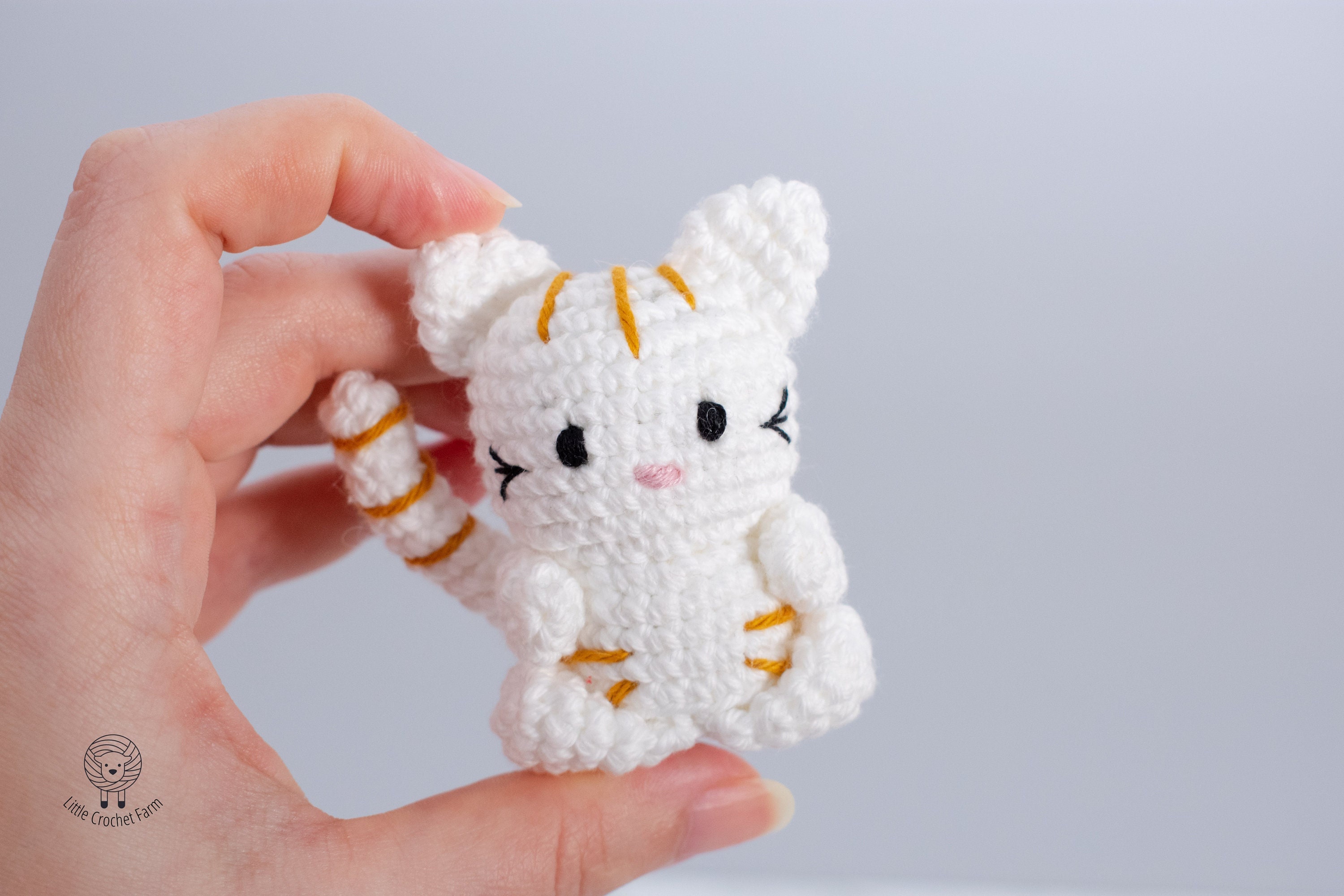 Little Cat Amigurumi Pattern. Quick Cat Crochet Project. Fast - Etsy