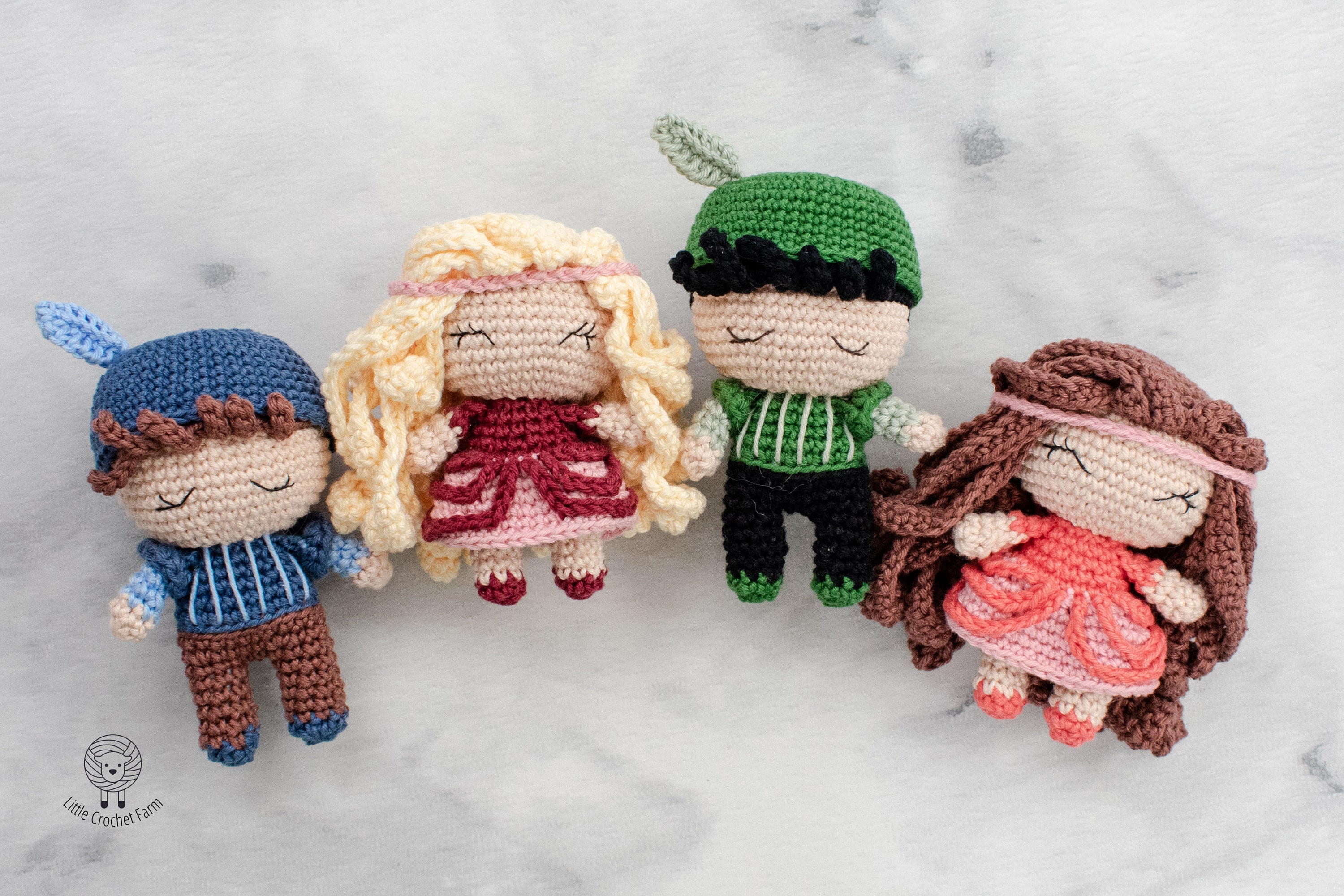 Mini Romeo Amigurumi Doll Pattern Crochet Doll Pattern DIY - Etsy