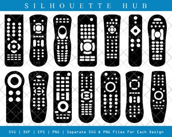 Remote Control Svg - Etsy