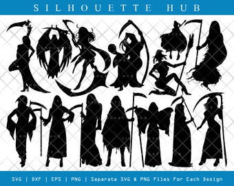 PNG SVG File Cool Grim Reaper Death Evil Tattoo - Etsy