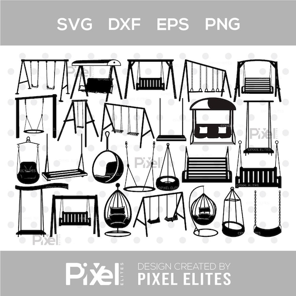 Porch Swing Svg - Etsy