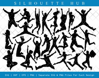 Bungee Jumping SVG Bundle for Cutting Cut Files Silhouette - Etsy