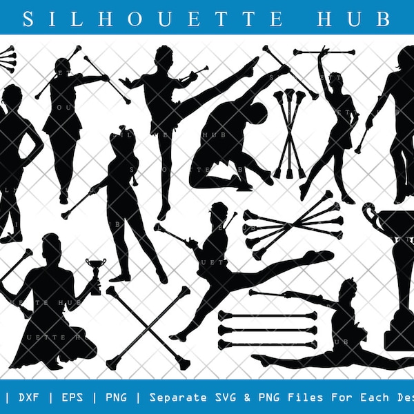 Majorette Svg - Etsy