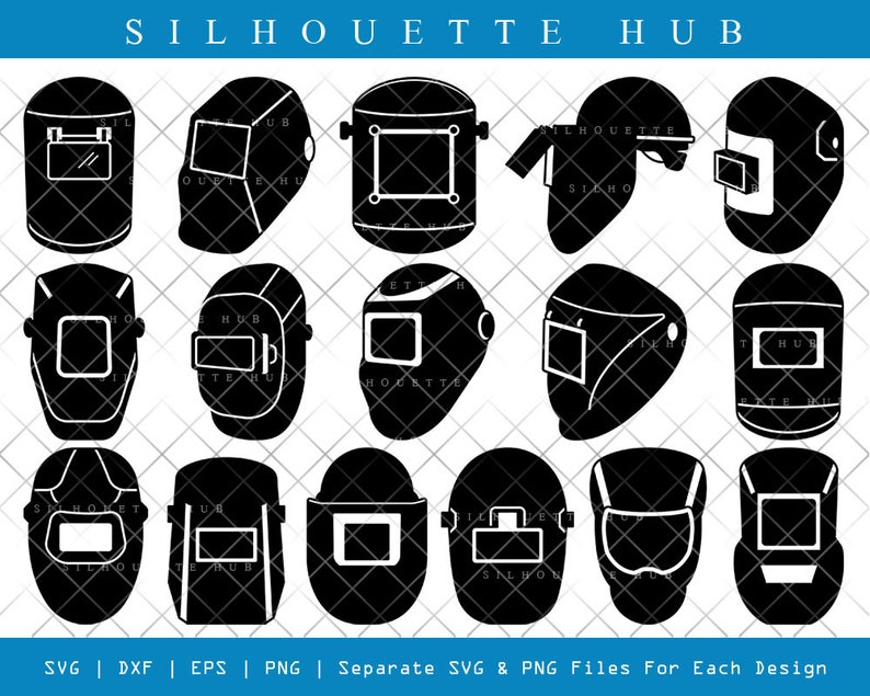 Welding Helmet Silhouette Welding Hood SVG Welding Mask Svg - Etsy