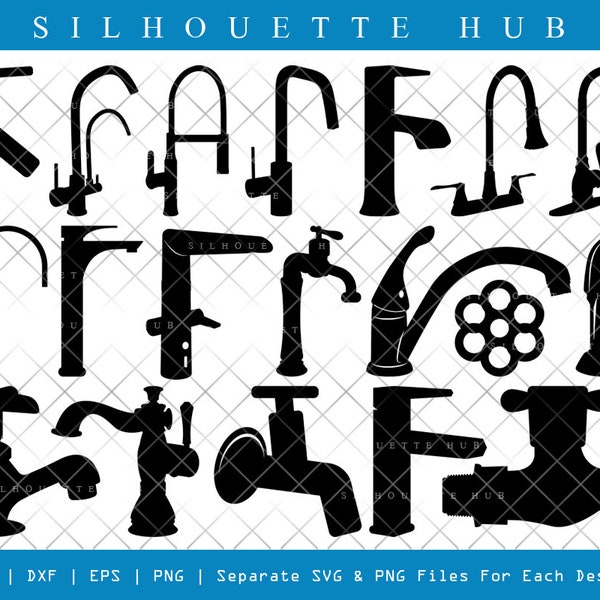 Faucet Svg - Etsy