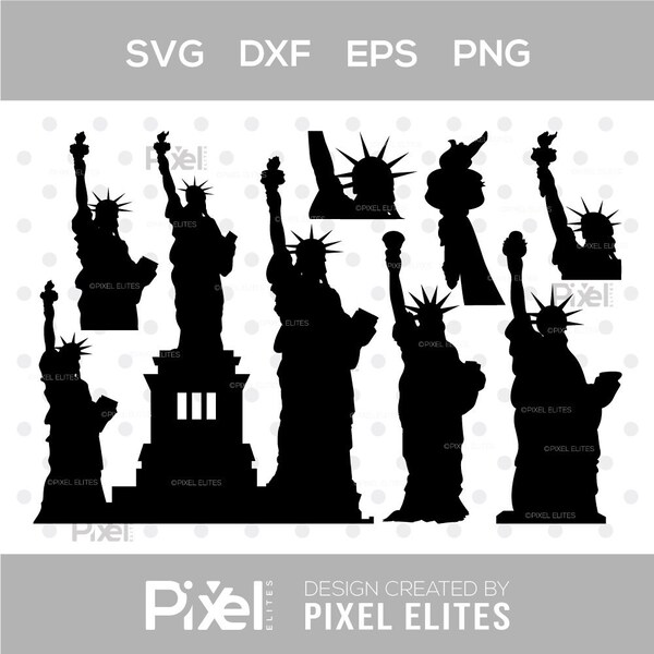 Liberty Statue Svg - Etsy