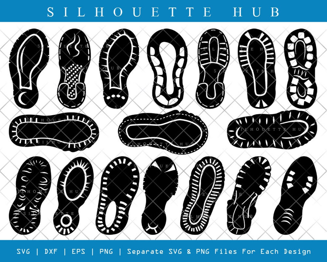 Shoe Sole Svg Cricut Cut Files Png Bundle, - Etsy