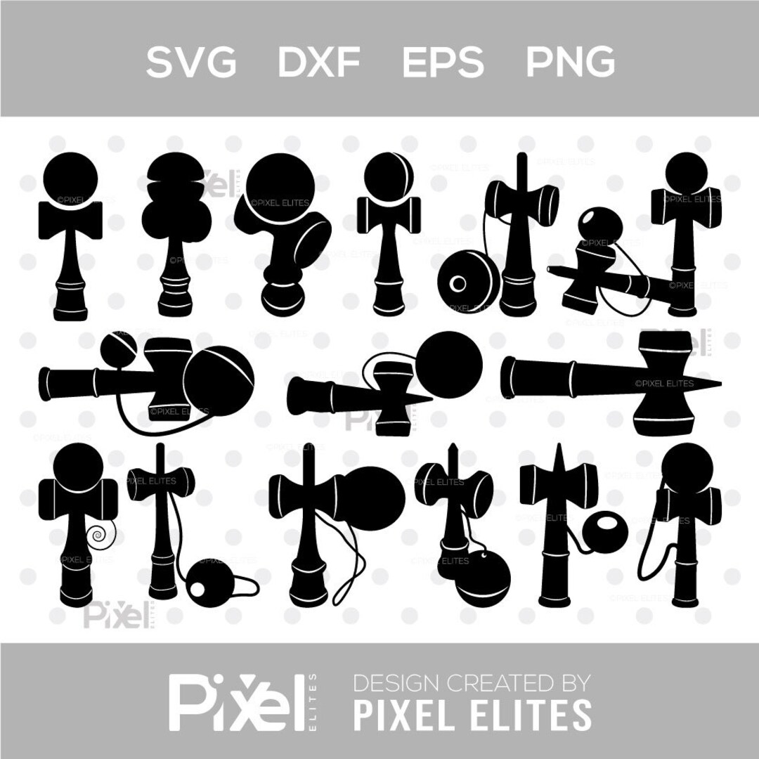 Kendama Ball Svg Cricut Cut Files Png Bundle - Etsy UK