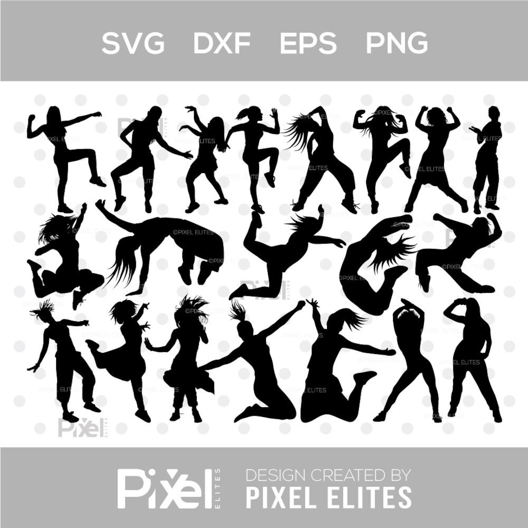 Zumba Dancers Svg
