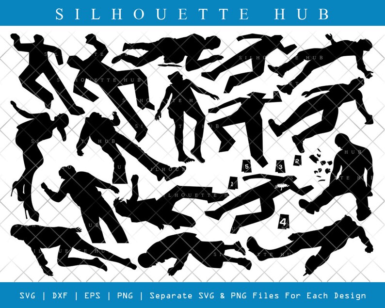 Crime Scene Murder SVG Cut Files Crime Scene Murder | Etsy