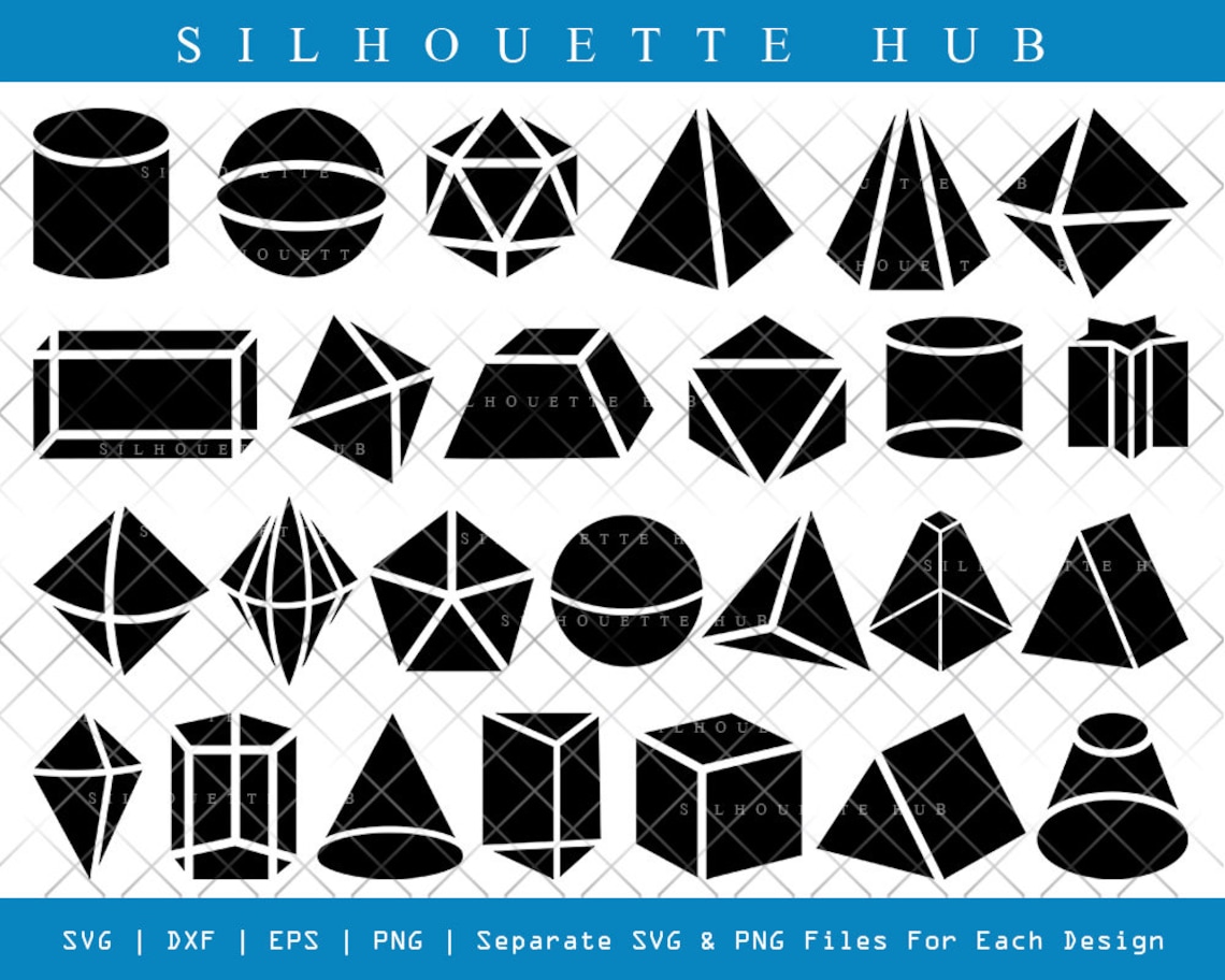 Geometric SVG, Geometric Silhouette, Geometric Shapes Svg, Rectangle ...