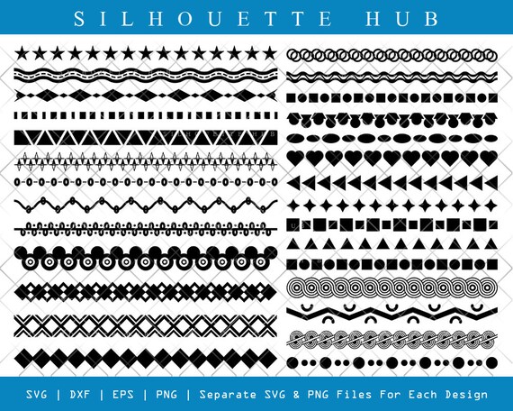 Dotted Line SVG Dotted Line Silhouette Zig Zag Line Svg - Etsy