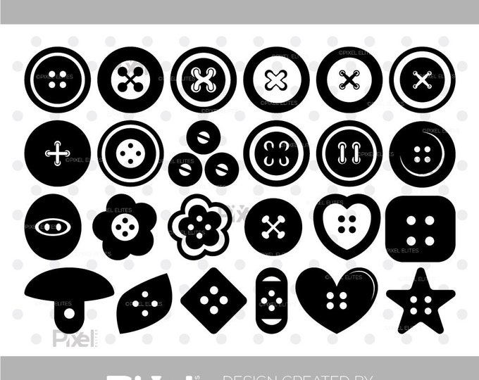 Sewing Button Svg, Sewing Svg, Button Svg, Sublimation PNG, Svg Cutting ...
