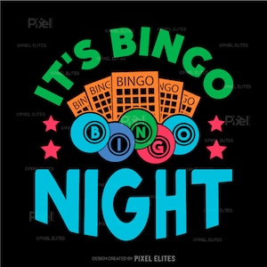 Its Bingo Night SVG Bingo Game Bundle Crazy Bingo Gifts Bingo Quotes ...