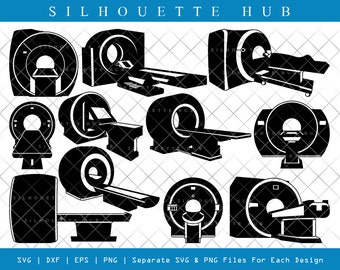 Medical Equipment Svg MRI Svg X-ray Machine Svg CT Scan - Etsy Canada