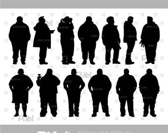 Fat Man SVG, Funny SVG, Offensive SVG, Digital Download Svg, Cricut Cut ...