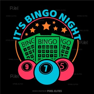 Its Bingo Night SVG Bingo Game Bundle Crazy Bingo Gifts Bingo Quotes ...