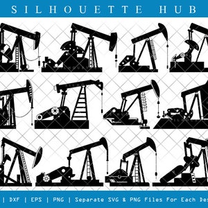 Oil Pumping Unit Clipart Heart