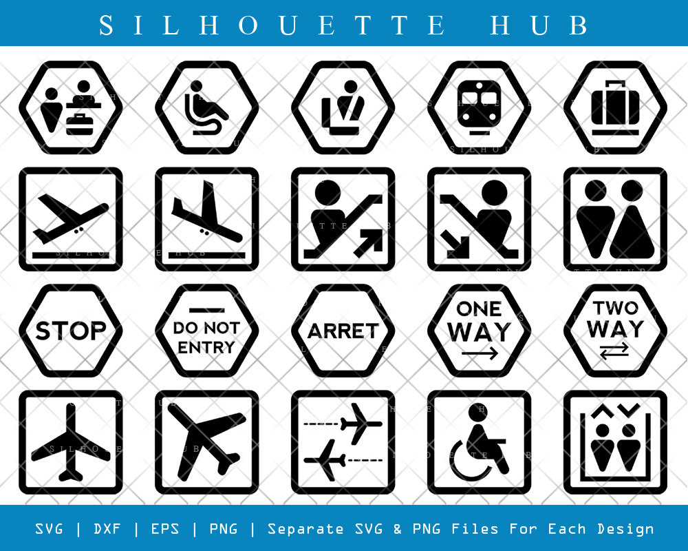 Airport Signs And Symbols