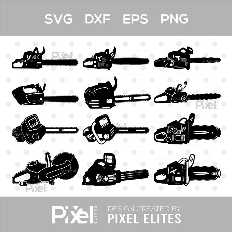 Chainsaw Svg - Etsy