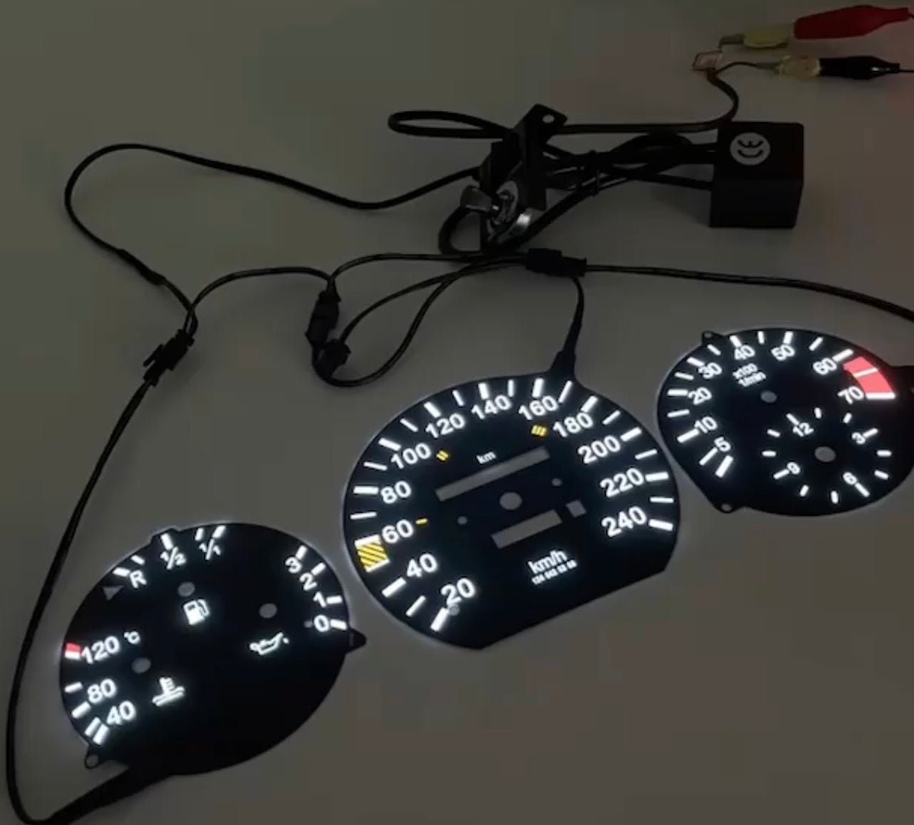 W126 Instrument Cluster / Speedometer LED SET - Etsy