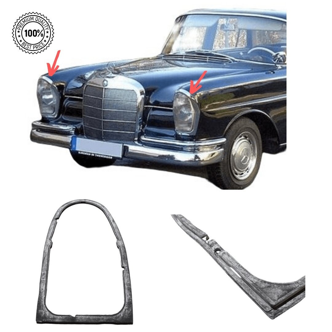 W108 W109 W111 W112 Main Headlight Seal - OEM Fit for Mercedes Benz ...