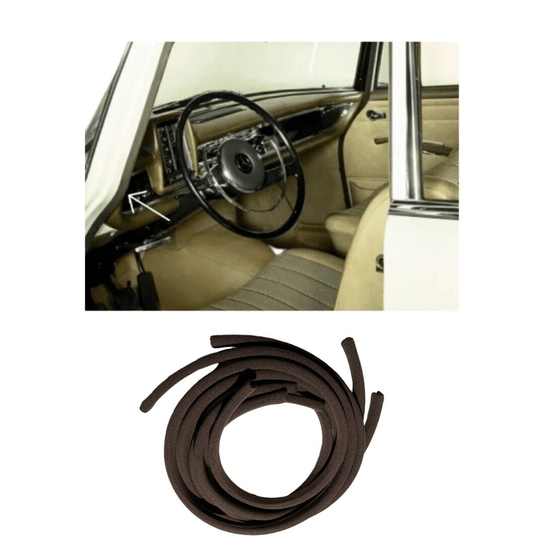Mercedes-benz W108 Wind Guard Piping Set for Front & Rear Door, Wind ...