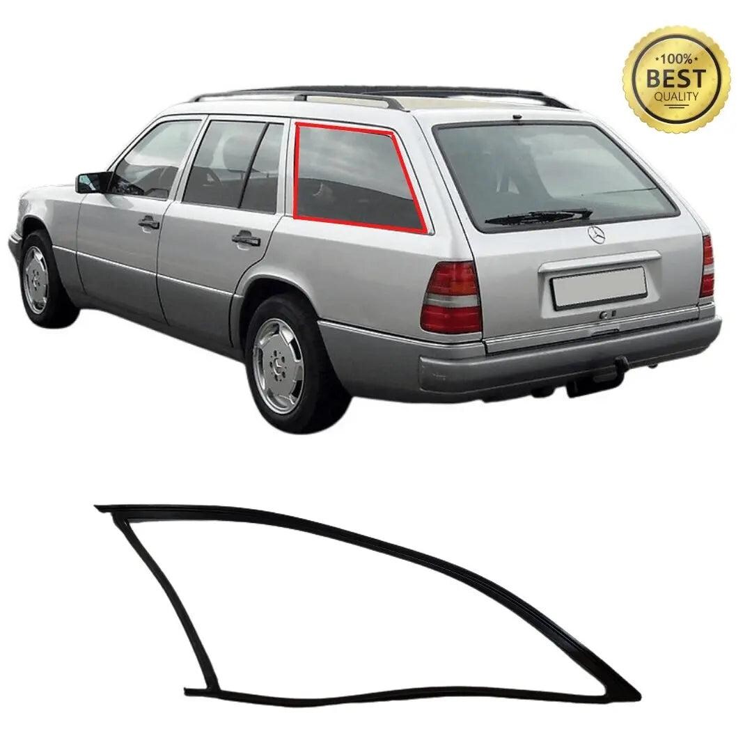 New Rear Left Side Window Seal Frame for W124 T-model, OEM Part Left ...