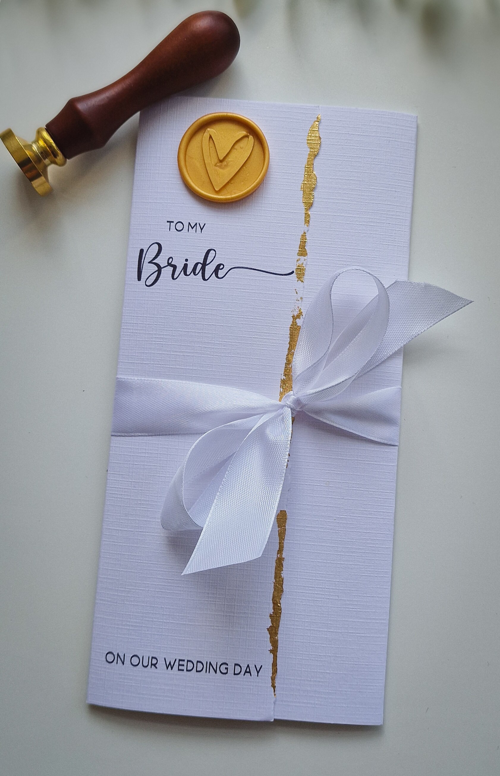 Personalised Wedding Letter to My Bride, Groom, Wedding Party, Love ...
