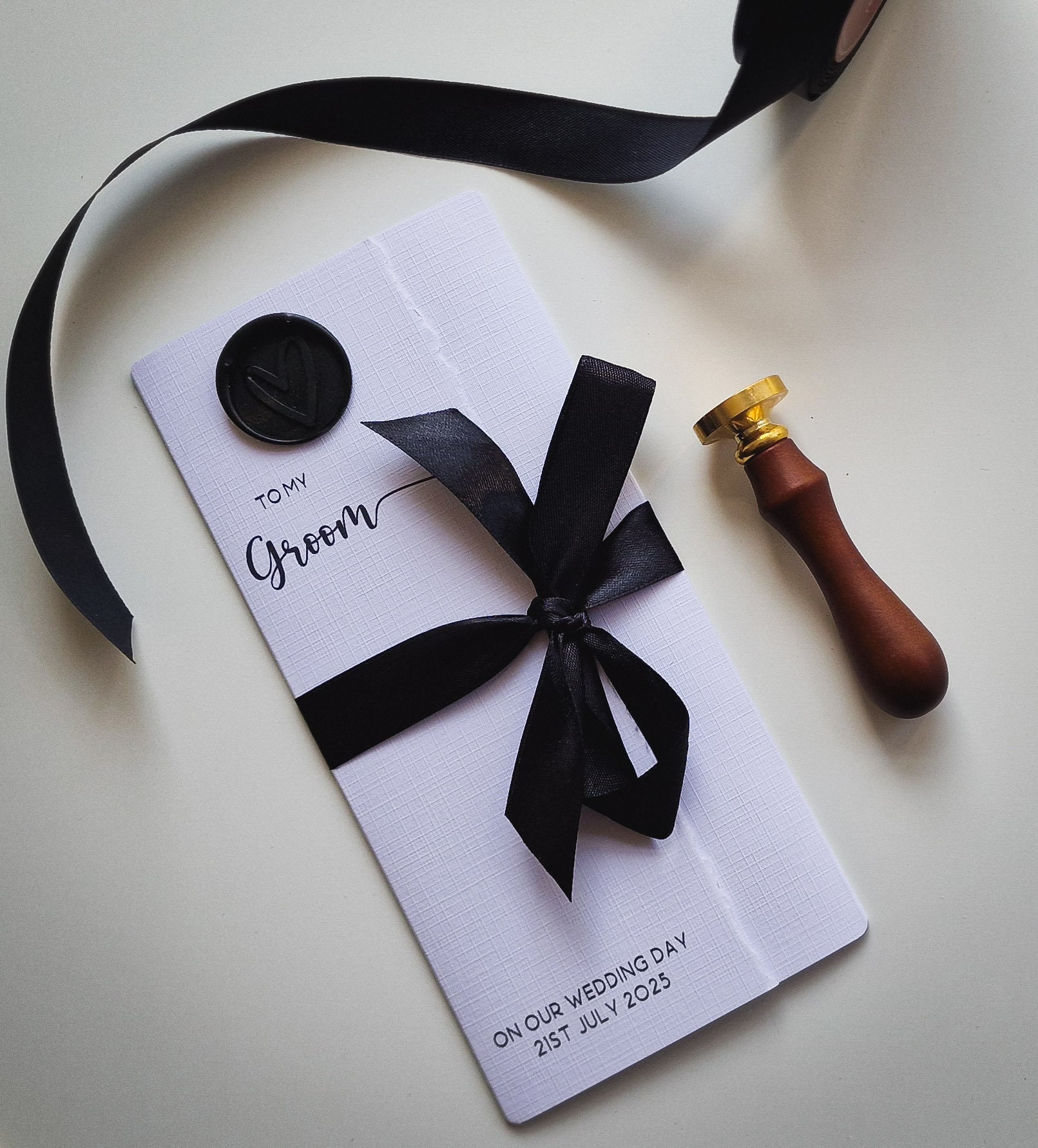 Personalised Wedding Letter to My Bride, Groom, Wedding Party, Love ...