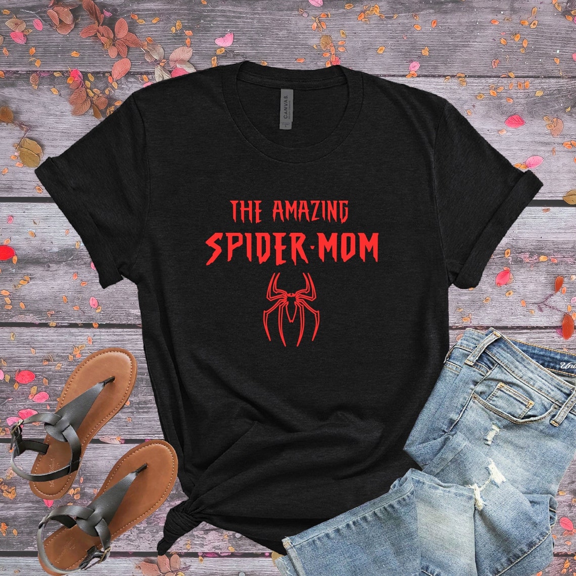 Spider Mom Shirt Mother's Day Shirt Mom Mimi Gigi Aunt - Etsy