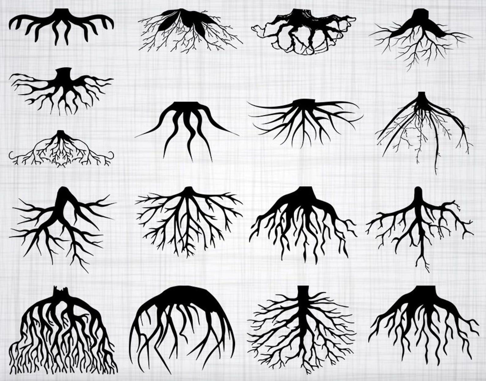 Roots Digital Download, Family Tree Root, Ground Your Roots, Rooted ...