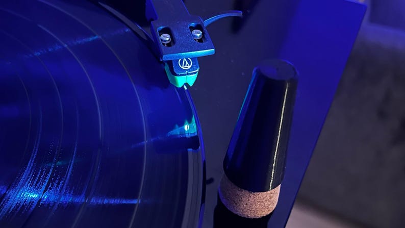 Record Player Turntable LED Light USB Rechargeable - Etsy
