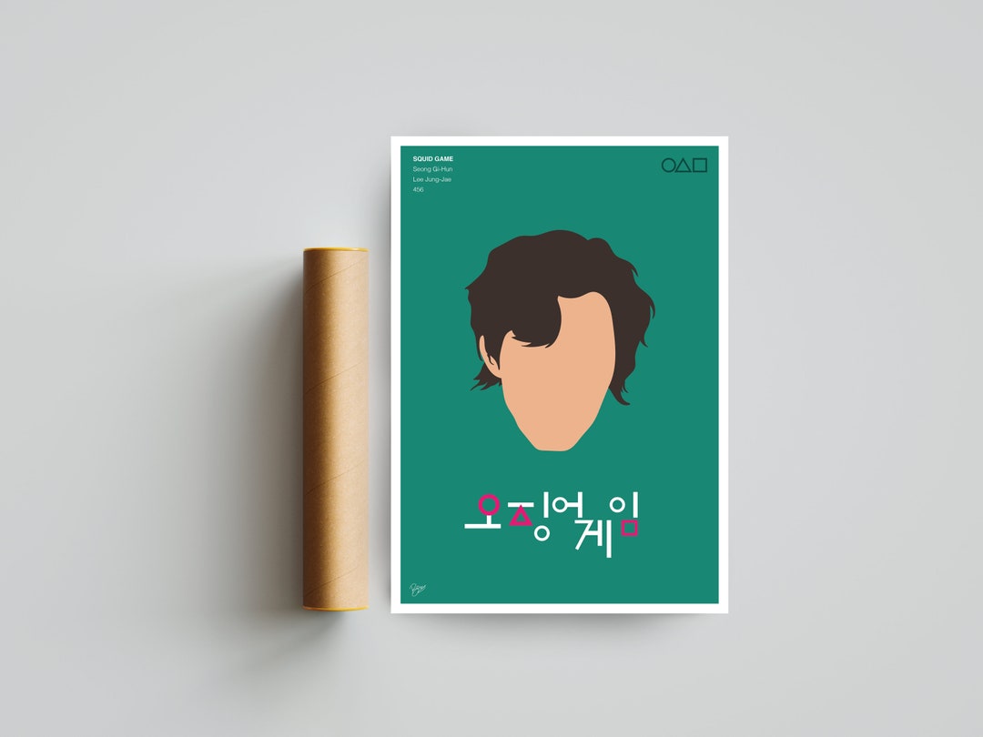 Squid Game Poster Print - Etsy