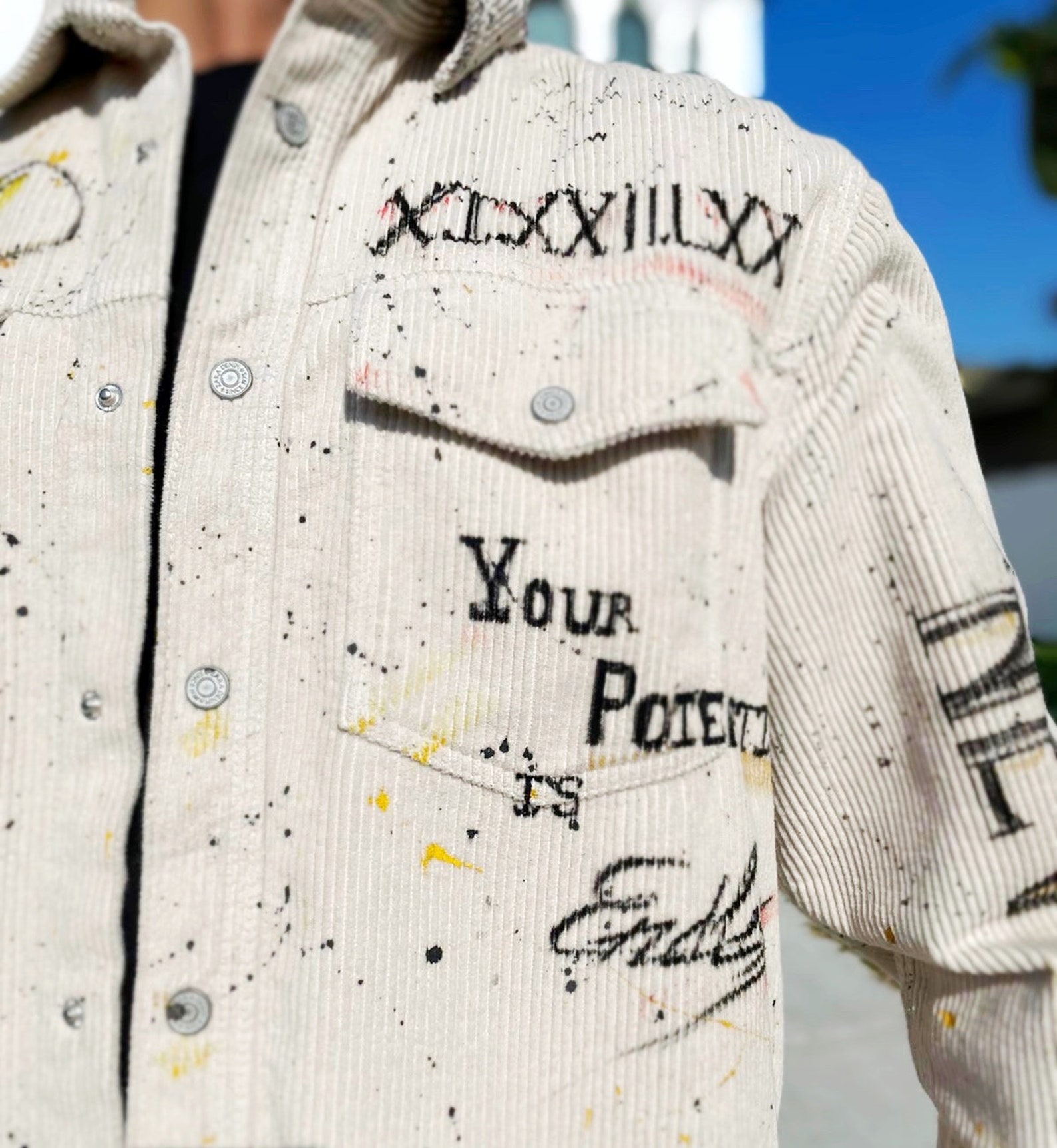 Handmade Corduroy Custom Design Jacket (SAMPLE IMAGES) - Etsy