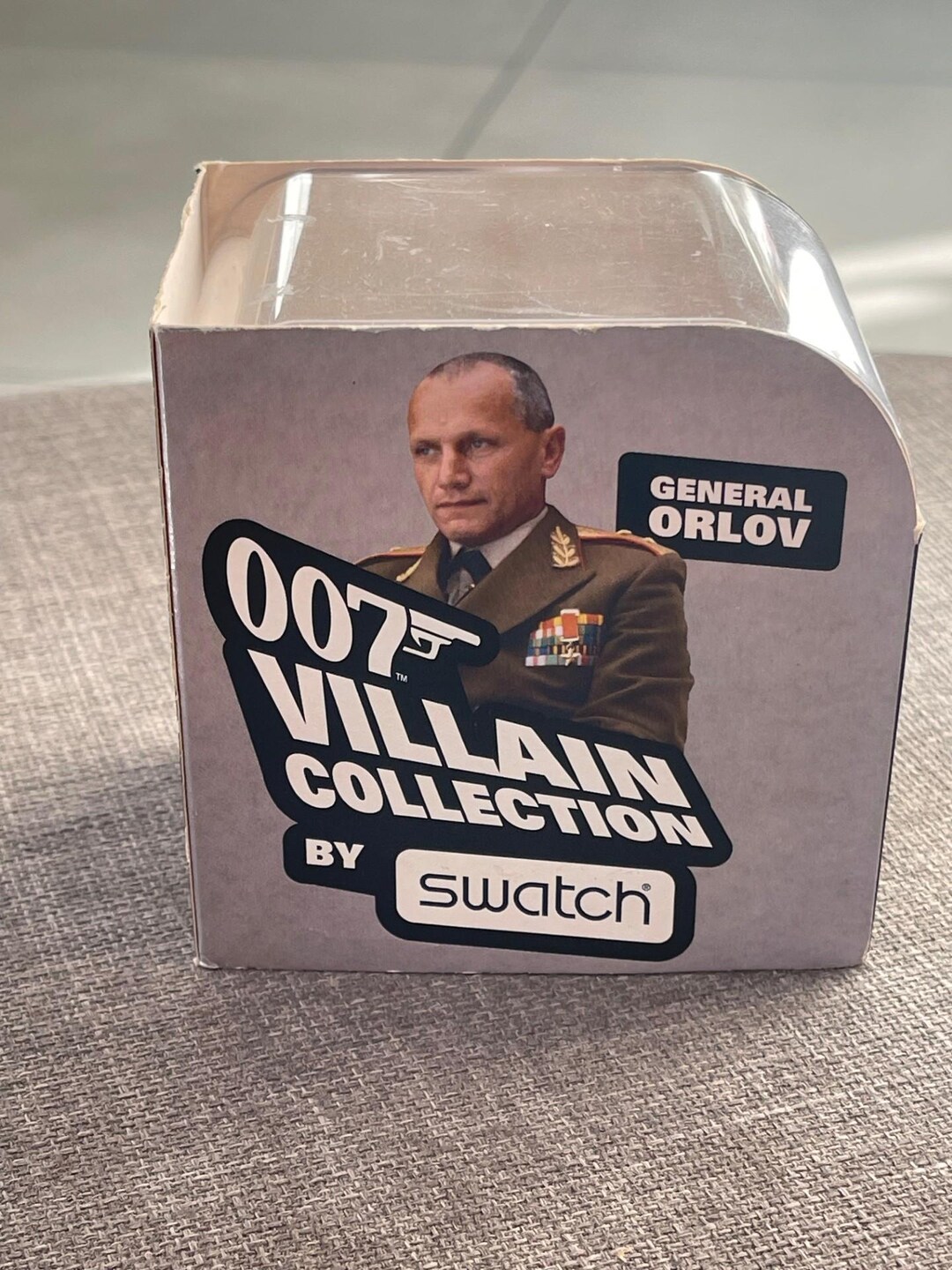 Swatch Watch YGS127 James Bond "villain" Collection "octopussy".(general Orlov). Irony Swatch ...