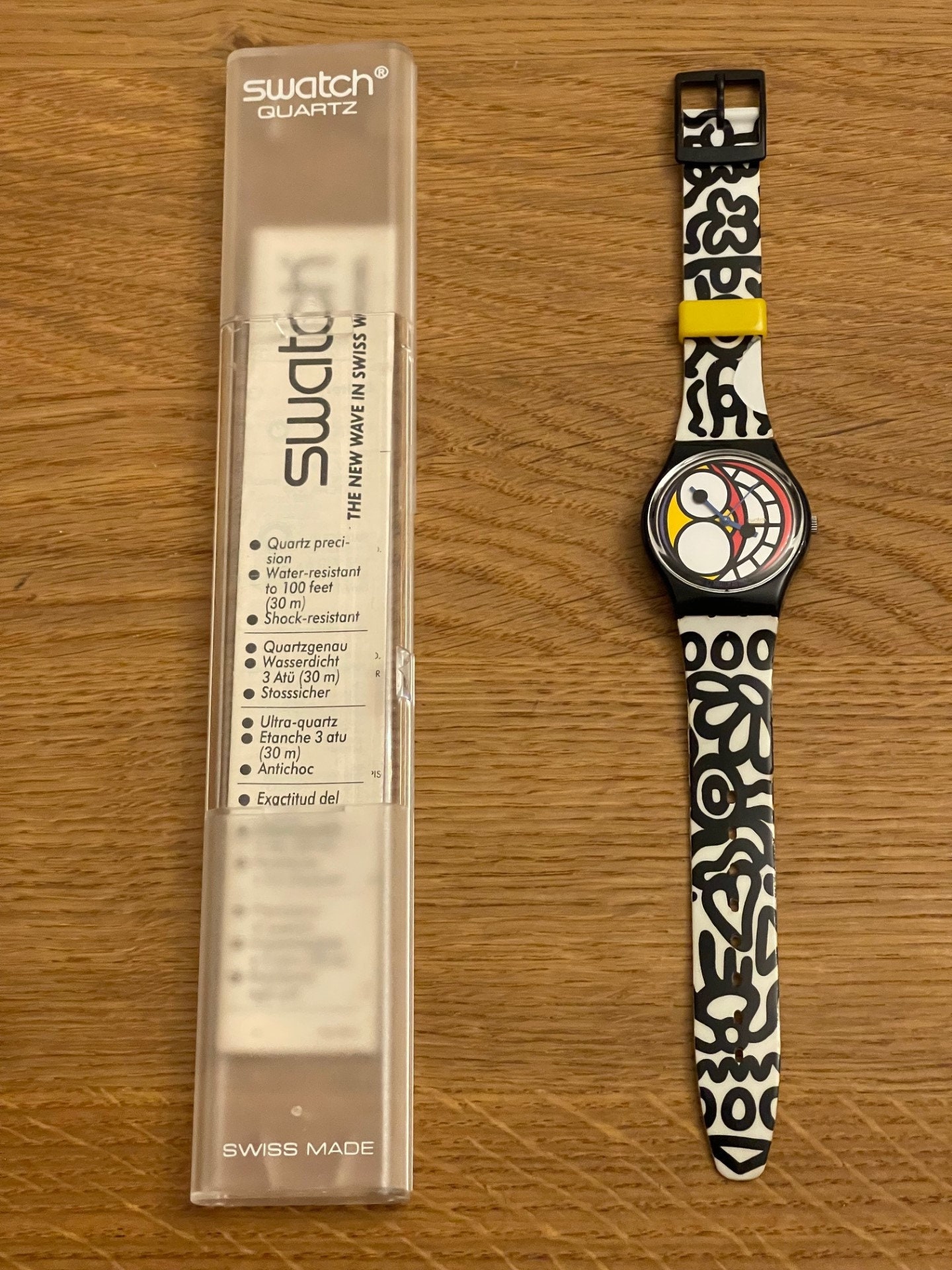 Swatch Watch GB186 arnoud Fashions 1998 art Special Designed by jak ...