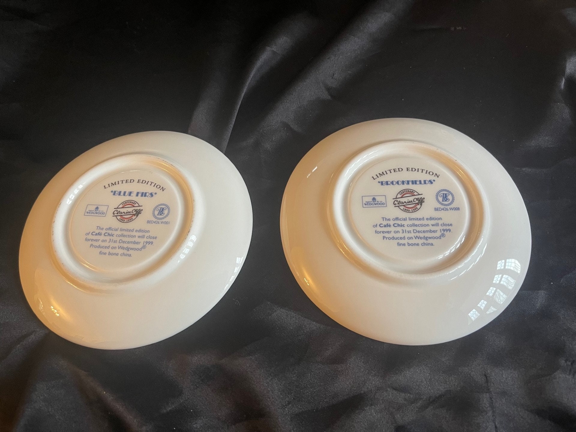 Clarice Cliff Coffee Set With "cornwall" Coffee Pot and Demitasses ...