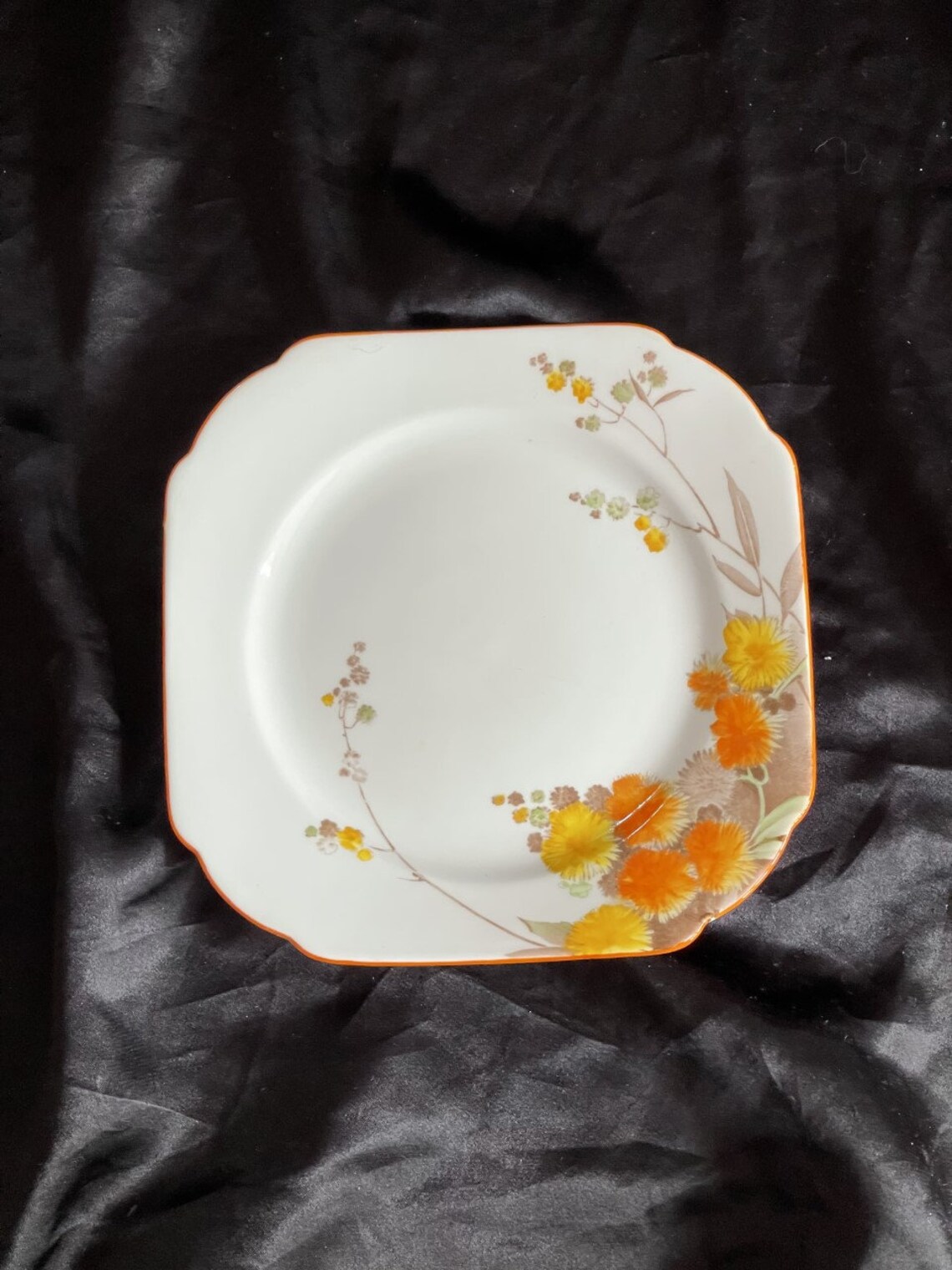 Shelley Tea Set "yellow and ORANGE Acacia". Pattern No : 12255. Art ...