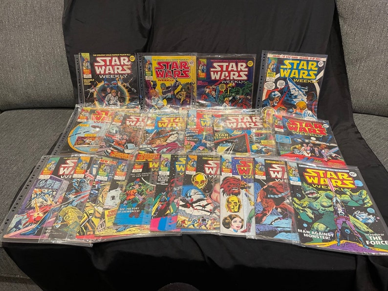 STAR WARS COMIC Collection No 1 - No 20 1978 Original Vintage First ...