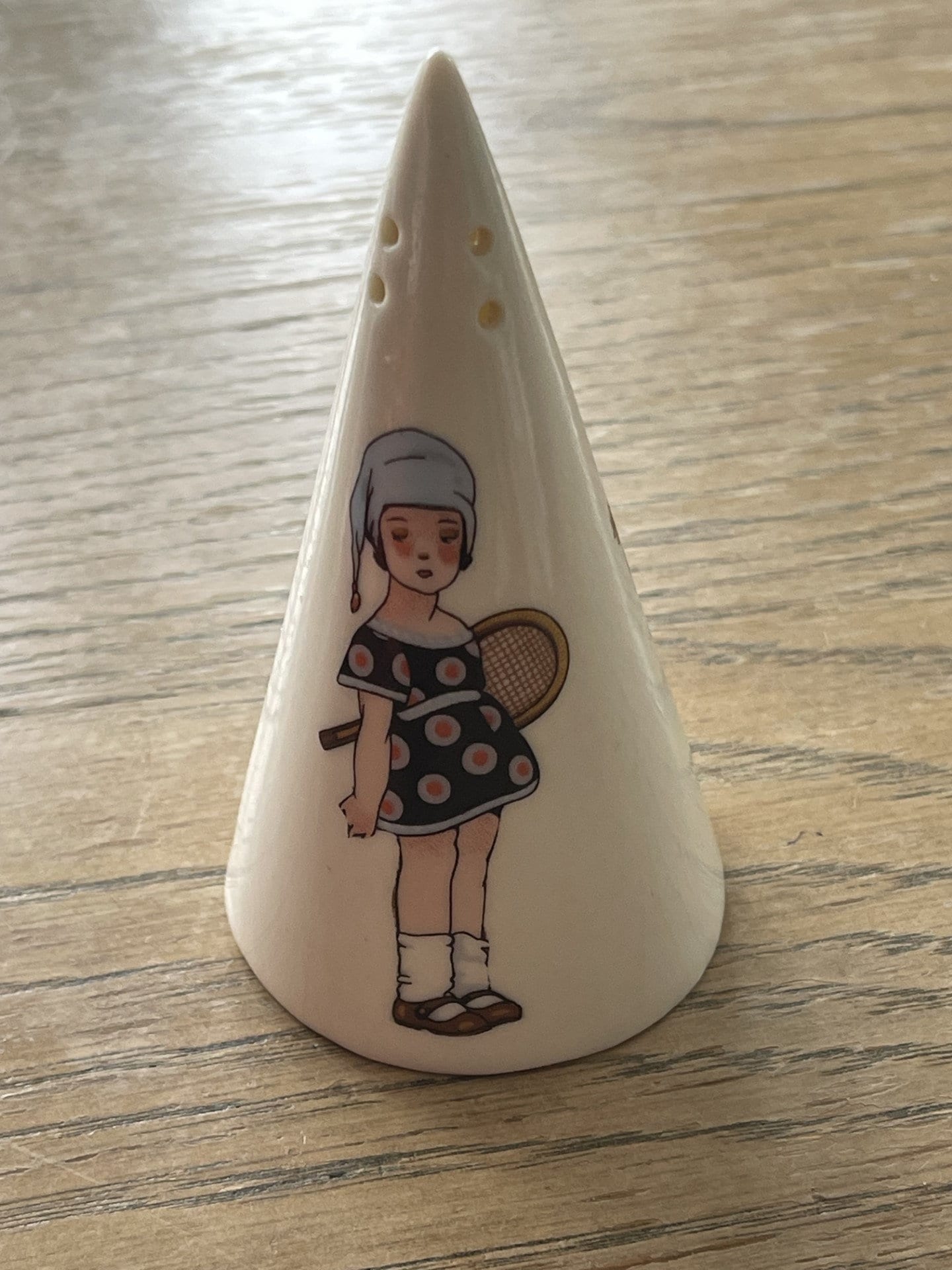 Clarice Cliff CONICAL SUGAR SHAKER "little Children Series" Art Deco ...