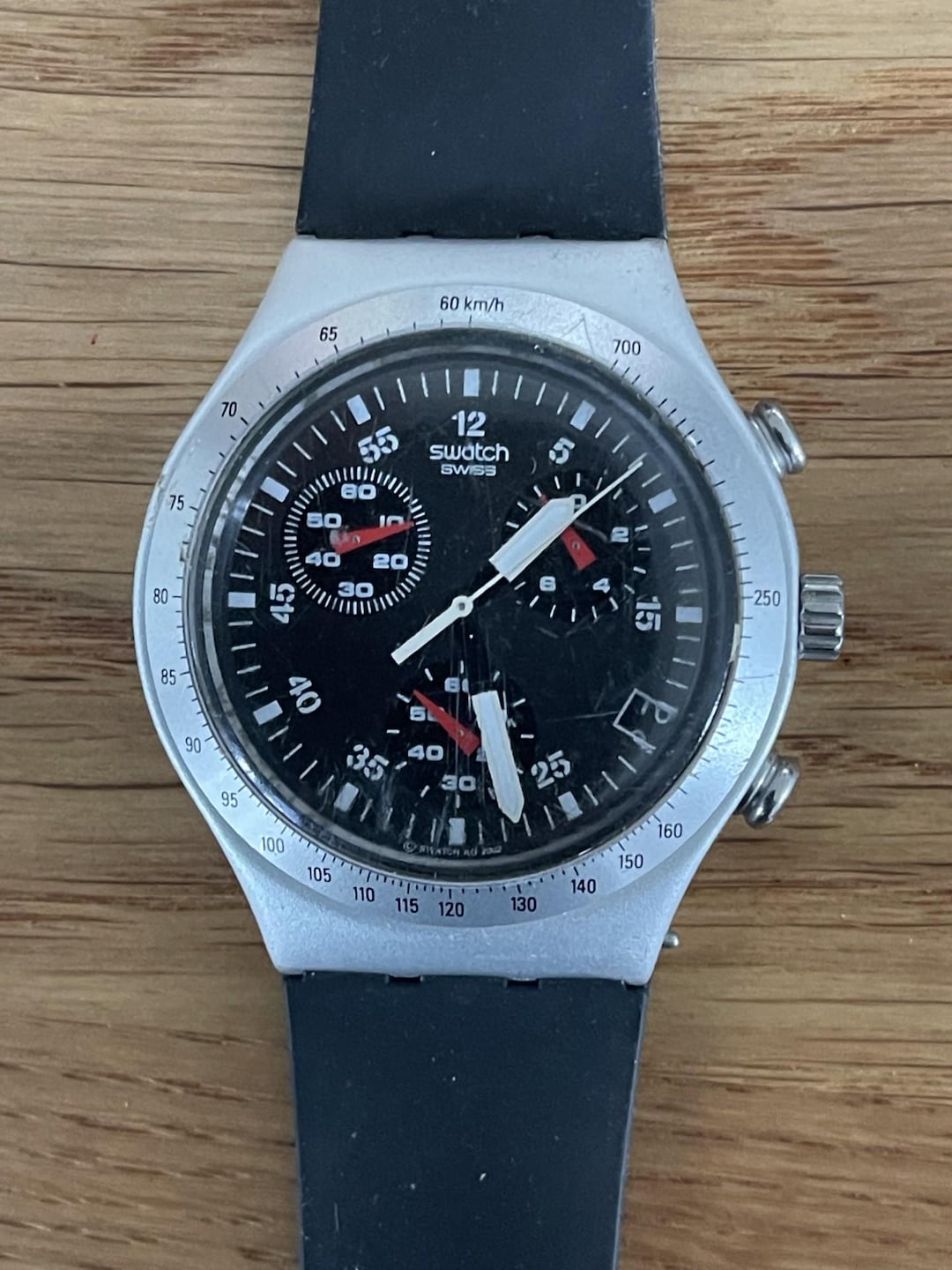 Swatch Watch YCS4024 "wildly". Irony Chronograph. Original - Etsy