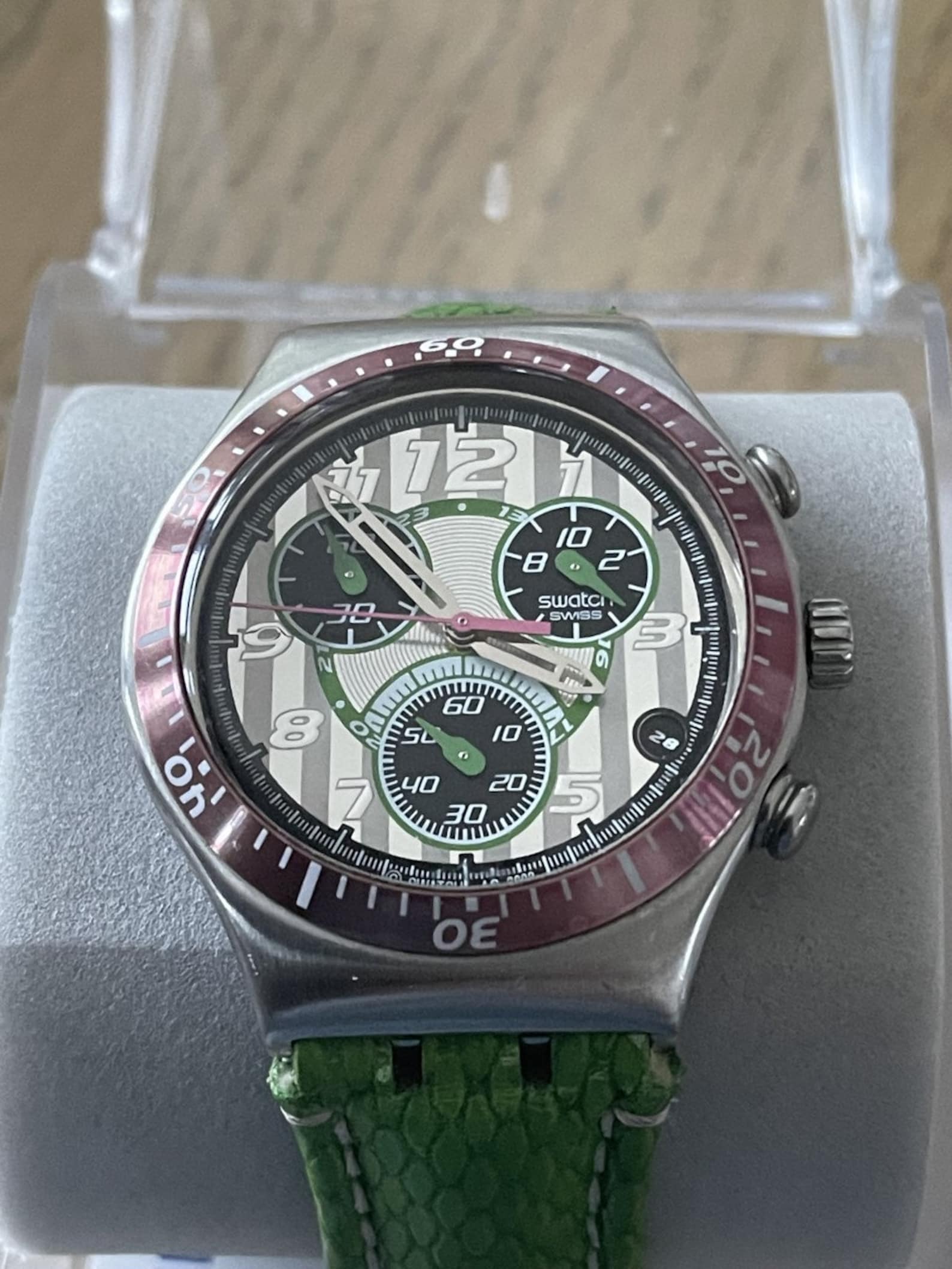 Swatch Watch YCS512 James Bond "villain" Collection "licence TO Kill ...