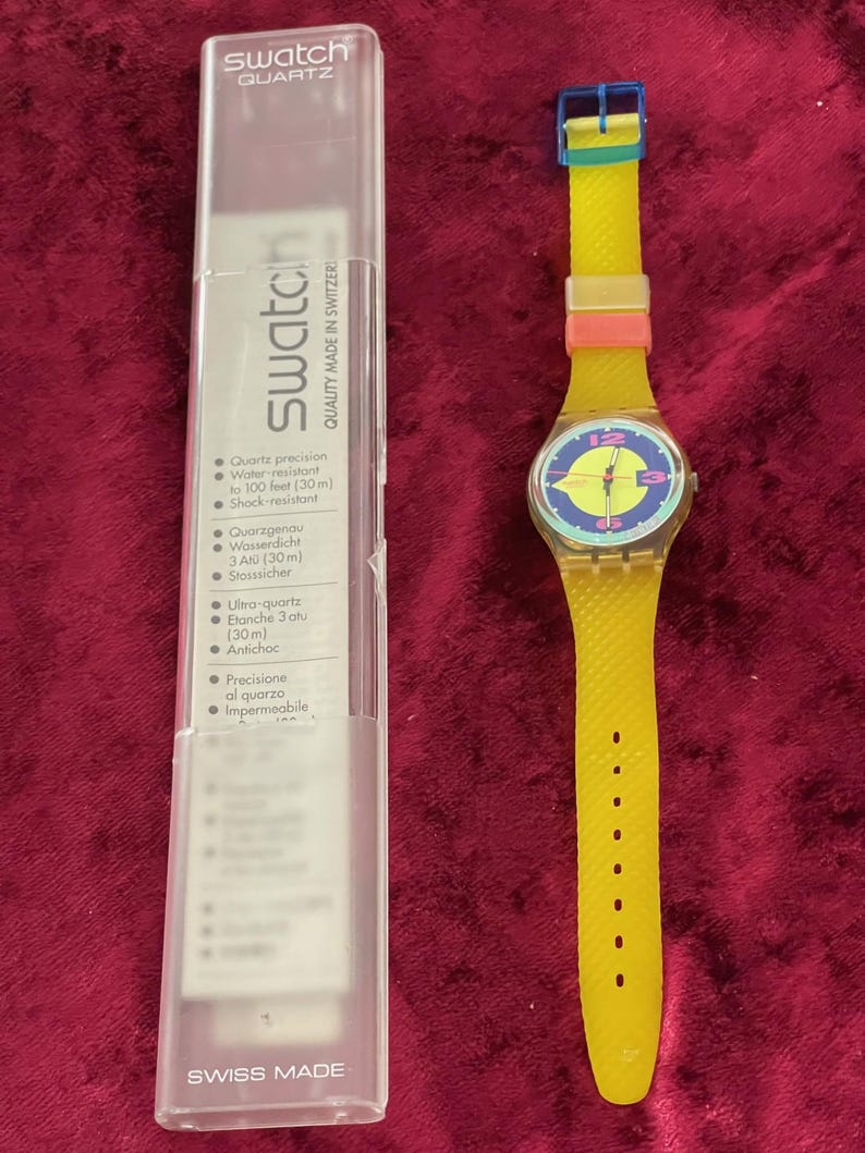 Swatch Watch GK130 "reflector" 1991 Original. Extremely Rare and ...